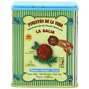 La Dalia Sweet Smoked Paprika from Spain, 2.469 Oz