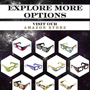 Solar Eclipse Glasses (10 pack) ISO 12312-2 Compliant, AAS Recognized, for safe direct Sun Viewing of April 8, 2024 Total Solar Eclipse in USA