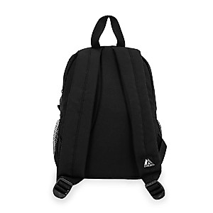 Everest Deluxe Small Backpack, Black, One Size