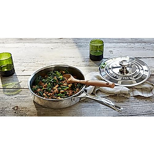 Le Creuset Tri-Ply Stainless Steel Saute Pan, 3 qt.