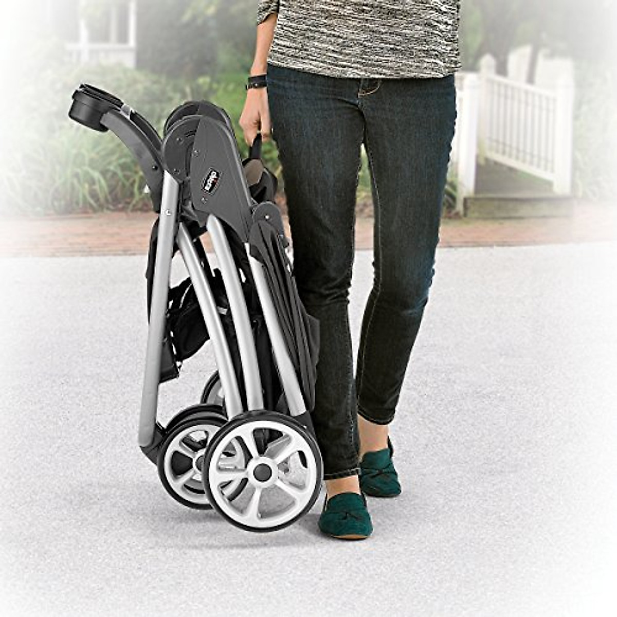 Chicco Viaro Quick-Fold Stroller - Graphite | Grey