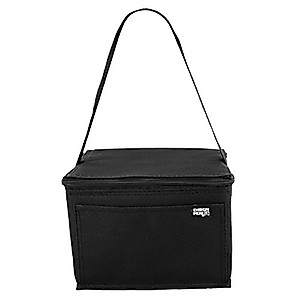 Ensign Peak Basic 6-can Insulated Cooler (Black)