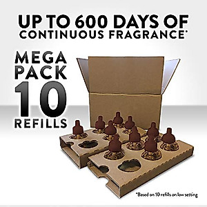 Botanica by Air Wick Plug in Scented Oil Refill, 10ct, Fresh Pineapple and Tunisian Rosemary, Essential Oils, Air Freshener, Eco Friendly