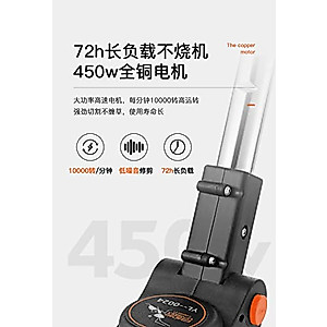 Sung Kim Folding Agricultural Multi-Functional Small Household of Lithium Battery Weeding Trimmer (21VD-Digital Display Type with one Battery)
