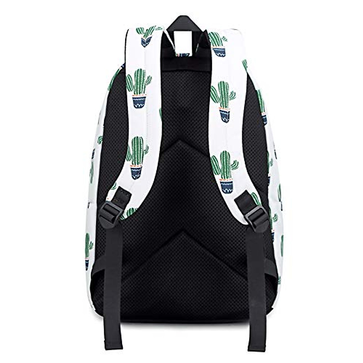 Joymoze Waterproof Cute School Backpack for Boys and Girls Lightweight Chic Prints Bookbag Cactus