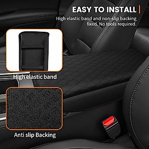 Rilsen Honda Accord 2023 2024 2025 Center Console Cover Armrest Cover Armrest Cushion Pad Cover for Honda Accord Accessories