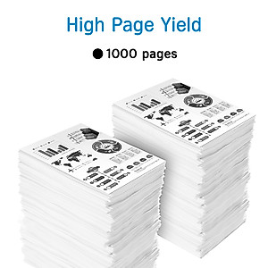 48A Toner Cartridge Black - Compatible CF248A Toner Cartridge Replacement for HP 48A Compatible with Laserjet Pro M15w Toner Laserjet Pro M29w M28w M30w M31w MFP M28a M29a M15a M16w Printer (4 Black)