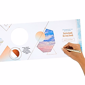 Hallmark Birthday Card for Son (Hangable or Displayable Decoration, Modern Mountains)