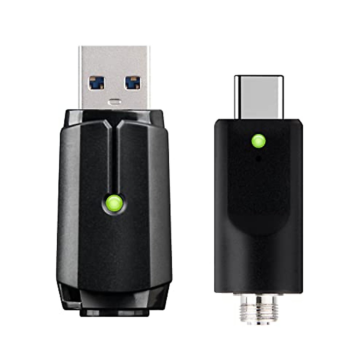 UNDERBRIDGES Smart USB Charger, Compatible for Adapter/Type - C with LED Indicator, Intelligent Overcharge Protection-2 Pack