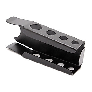 WAVE PLUS/NEW WAVE Sheath Compatible with Leatherman Multitools Made in The USA made of spring steel (TOOL NOT INCLUDED) (2.25" BELT CLIP)