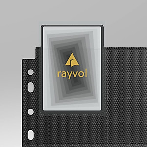 Rayvol 1000 Soft Penny Card Sleeves, 67mm x 94mm Card Sleeves Fit 2-5/8'' x 3-5/8'' Trading Cards, for Baseball Cards, Sports and Other Trading Card Games
