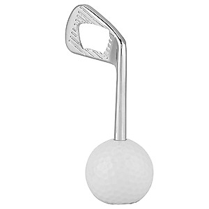 Bottle Opener Wine Stopper Set, Golf Shaped Corkscrew Wine Opener, Wine Beer Openers, Champagne Stoppers for Bar Wedding Celebration Club, Golf Gift Sets for Golfer Enthusiast
