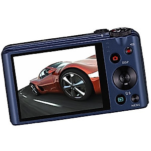 Casio Exilim EX-ZR200 High Speed 16 MP, 12x Optical Zoom Compact Digital Camera (Blue)