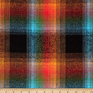 Kaufman Durango Flannel Plaid Adventure, Fabric by the Yard