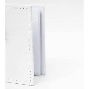 The Grandparent Gift Co. First Grandson Brag Book - Faux Suede Photo Album for New Grandparents