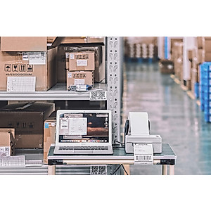 Phomemo Shipping Label Printer, with Useful Label Holder Set - 6''/s Commercial Grade 4x6 Thermal Printer, Compatible with Shopify, Ebay, UPS, USPS, FedEx, Amazon & Etsy, Works on Windows & macOS