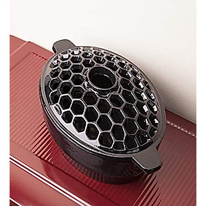 Plow & Hearth 33884-BK Steamer, 12.01 x 9.69 x 5.2 inches, black