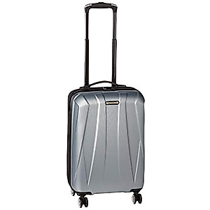 Samsonite Centric 2 Hardside Expandable Luggage with Spinners, Silver, Carry-On 20-Inch
