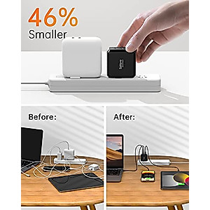 USB C Charger Block, SELORE 67W Fast Charging Adapter, 3-Port GaN Charger Foldable USB-C Wall Charger for MacBook Pro/Air, iPad Pro, Galaxy S23/S22, iPhone 15/14, Dell XPS, Laptop