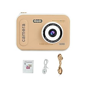 cdar Digital Camera for Kids,1080P Kids Camera Digital,Shoot Camera,Vlogging Camera for Children Boys Girls Students Yellow