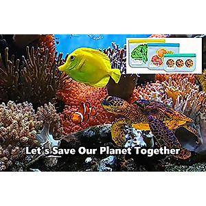 Reusable Storage Bags – 12 Pack BPA FREE PEVA LEAKPROOF Ziplock Freezer Bags (4 Gallon Bags, 4 Sandwich Bags, 4 Snack Bags) EXTRA THICK Resealable Bags for Meat Fruit Veggies