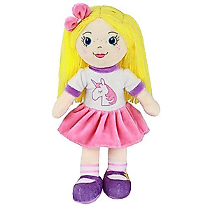 Playtime by Eimmie 14” Soft Baby Doll - Plush Rag Dolls for 2 Year Old Girls & Boys, Toddler & Infants - Washable & Sensory Fabric Body - 3pc Set