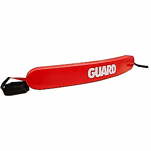 Kemp USA 50" Lifeguard Rescue Tube with Guard Logo | Life Guard Equipment for Pool Safety