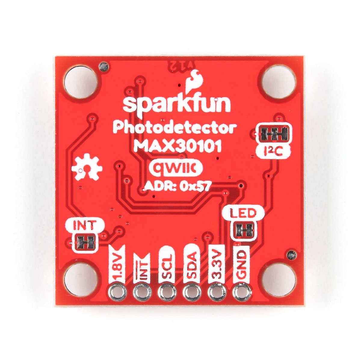 SparkFun Photodetector Breakout - MAX30101 (Qwiic) - Includes MAX30101 Highly Sensitive Optical Sensor - Particle (i.e. Smoke) Detection Proximity Measurements Photoplethysmography