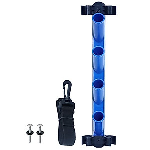 MENG ZHI AO Pool Accessories Holder Rack Pool Pole Hanger Hose Strap Hook Perfect Pool Equipment Organizer Rack for Poles Brushes Nets Vacuums and Other Cleaning Attachments