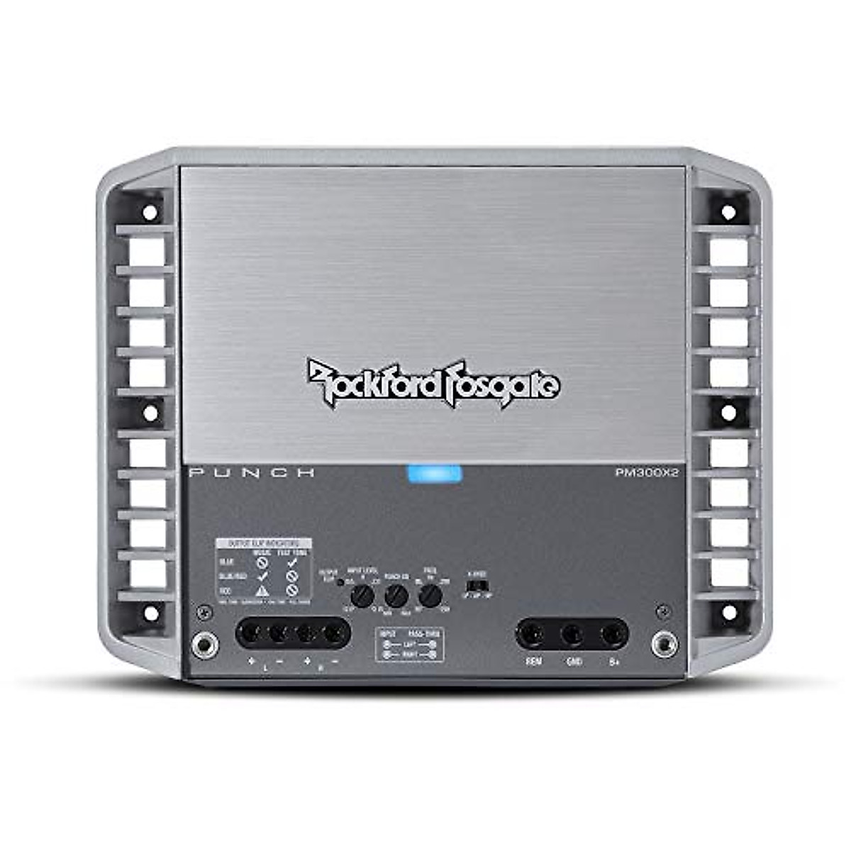 Rockford Fosgate PM300X2 Punch Marine 300 Watt 2-Channel Amplifier