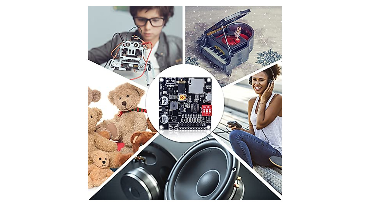 PEMENOL 20W Voice Playback Module | USB MP3 Sound Board