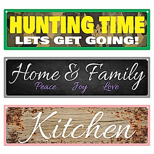 ATX Custom Signs - Weatherproof Aluminum Metal Custom Personalized Sign Multiple Sizes Custom Text Caution, Danger, Warning Notice