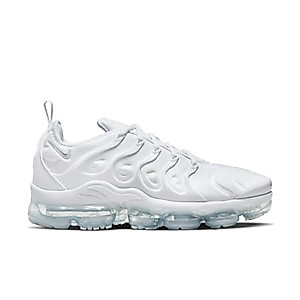 Nike mens Air Vapormax Plus, White, White-pure Platinum, 12