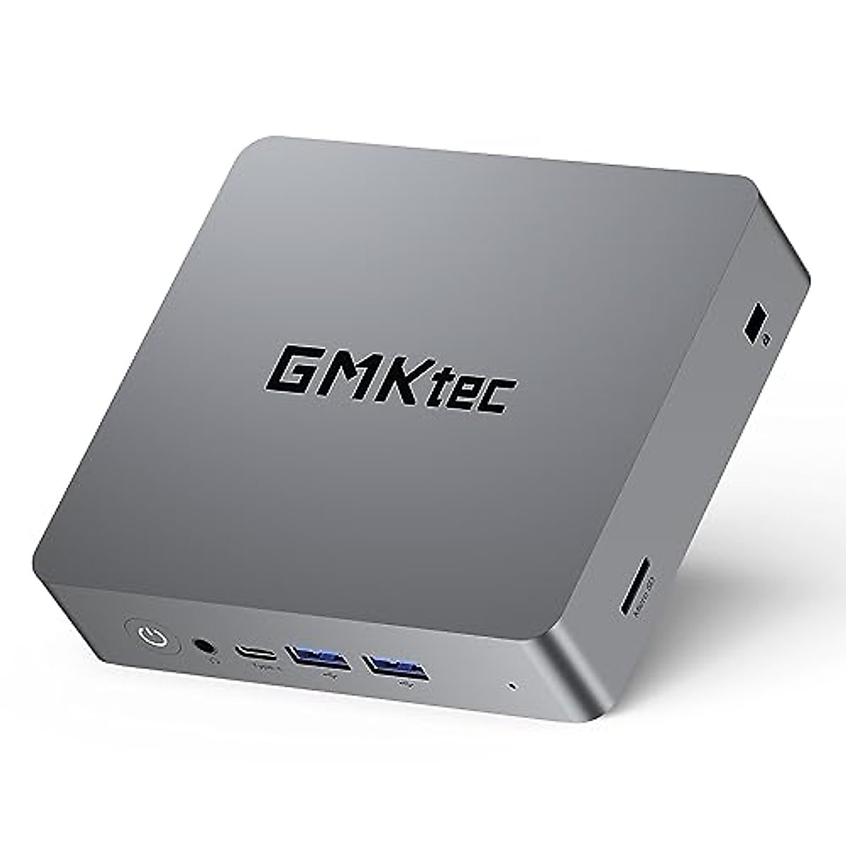 GMKtec Mini Gaming PC AMD Ryzen 5 5600U(6C/12T, 4.2 GHz), Mini Gaming Computer 16GB DDR4 512GB M.2 SSD Windows 11 Pro Desktop Computer, 4K Triple Displays BT5.2/WiFi 6