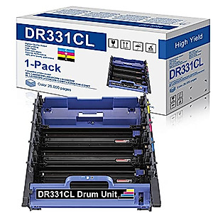 MitoColor 1 Pack DR-331CL Remanufactured Drum Unit Compatible for Brother DR331CL Replacement for HL-L8250CDN L8350CDW/CDWT L9200CDW/CDWT MFC-L8600CDW MFC-L8850CDW L9550CDW Printer