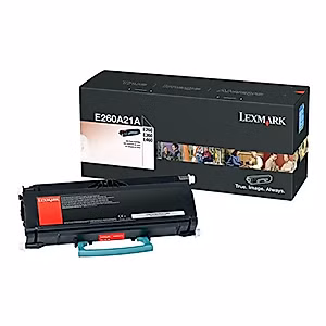 Lexmark E260A21A Black Print Toner Cartridge for Printer E260/E36X/E46X