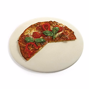 Norpro 13 Inch Round Pizza Baking Stone, 13/33cm, as shown
