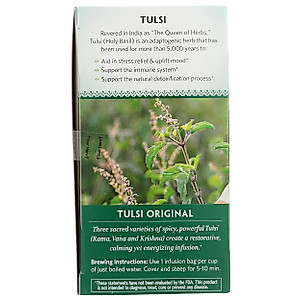 Organic India Tulsi, Original, 18 Count Box
