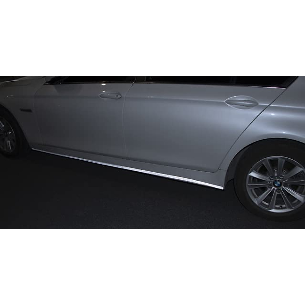 Starrey White Reflective Tape Self Adhesive Warning Tape 1IN x 75FT Outdoor Honeycomb Reflective Safety Tape-School Bus Stickers Conspicuity Solid Color Design