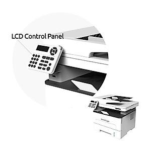 Pantum M7202FDW All-in-One Laser Printer Copier Scanner Fax, High Print and Copy Speed, Auto-Duplex Printing, with Wireless, Ethernet & USB Capabilities (V2W81B)