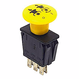 HASMX 1722887SM Switch for Simplicity PTO Snapper Ferris Murray Replaces 1722887 Fits Ariens21546196 AYP140404, 146283, 154959, 154963, 169416, 169417, 174651, 174652, 174653, 191231