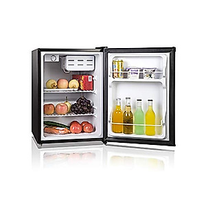 Magic Chef MCBR240B1 Refrigerator, 2.4 cu. ft, Black