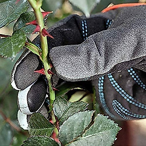 Qchengsan Long Gardening Gloves for Women, Heavy Duty Rose Pruning Thorn Proof Garden Work Gloves Gauntlet, 37CM Long Sleeves Protect Your Arms Until The Elbow, Gardening Gifts For Women Gardeners