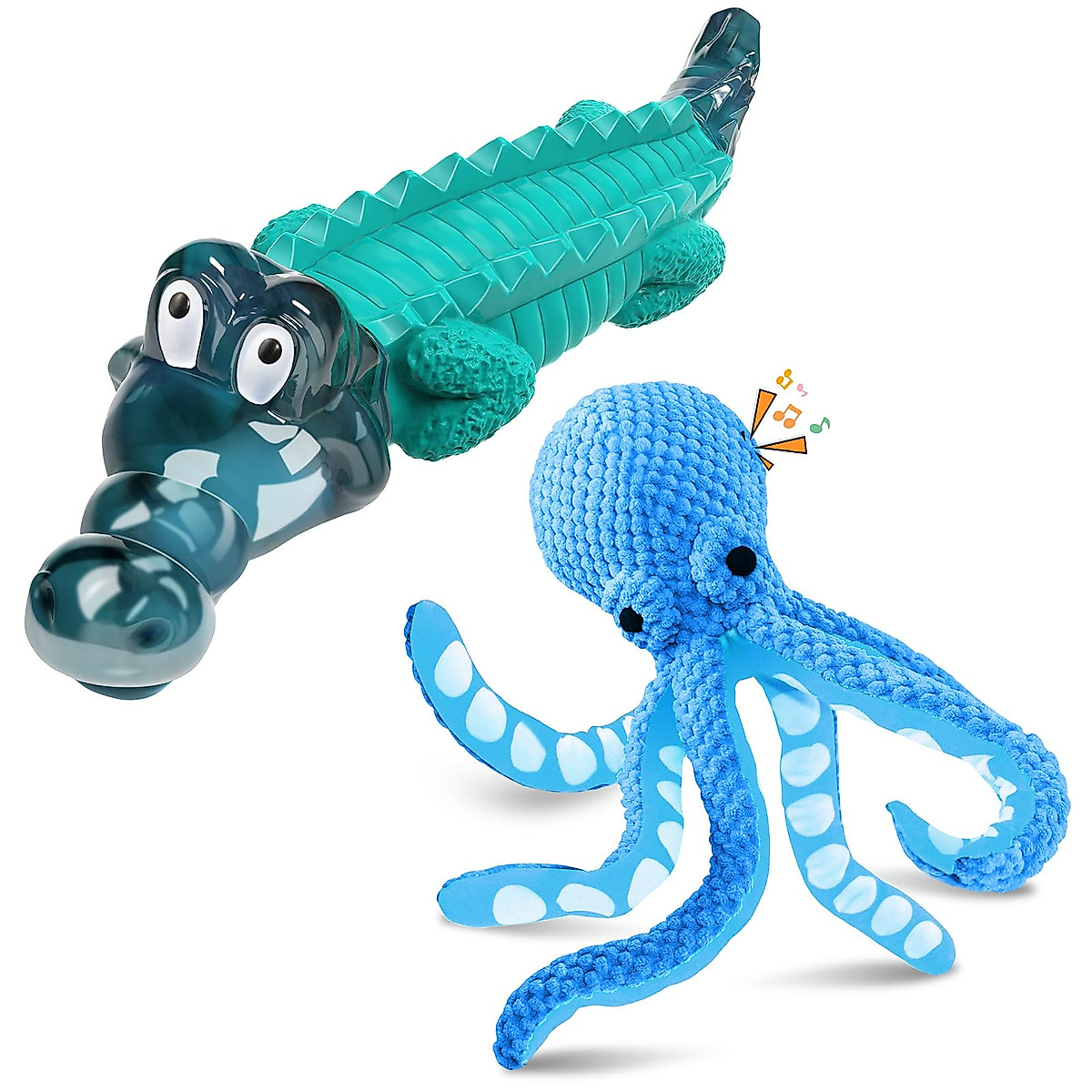 Jeefome Large Dog Chew Toys:Dog Toys for Small, Medium and Large Dogs- Dog Toys to Keep Them Busy