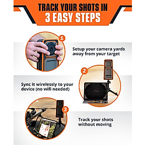 Spotting Scope Alternative Turn Your Spotting Scopes Into Smart Scopes | Best for Hunting and Target Shooting | LongShot LR-3 (2 Mile and UltraHD)