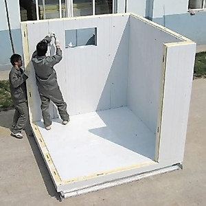 Kolice Commercial Cold Room Freezer Room Fruit Keep Fresh Refrigerators-530 Cubic Feet, Temperature:-8℉, Size:138"x79"x79", Al-In-One Design