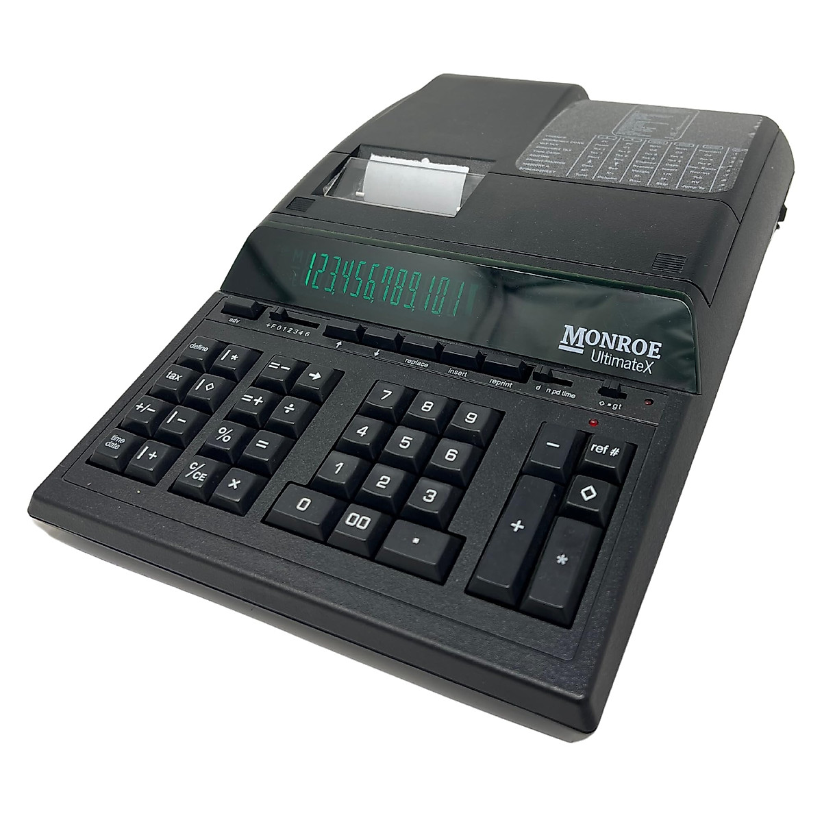 Monroe UltimateX Executive Printing Calculator with Edit and Reprint Capabilities