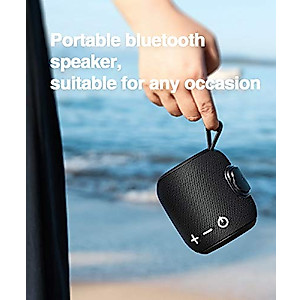 Sanag Portable Bluetooth Speaker, Bluetooth 5.0 Dual Pairing Loud Wireless Mini Speaker,360 HD Surround Sound & Rich Stereo Bass 24H Playtime IP67 Waterproof for Travel Outdoors Home and Party