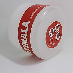 LEORX Neck Paper Dispenser Empty Neck Covering Paper Roll Clear Holder with Suction Cups Hair Cutting Collar Paper Strip Storage Plastic Case for Home Barber Shop