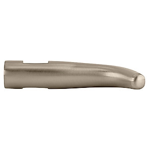 C.R. Laurence S0RH1BN CRL Brushed Nickel Designer Series Sleeve-Over Robe Hook